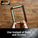 Scotch Indoor Double-Sided Mounting Tape, White, 3/4 in x 350 in, 1 ...