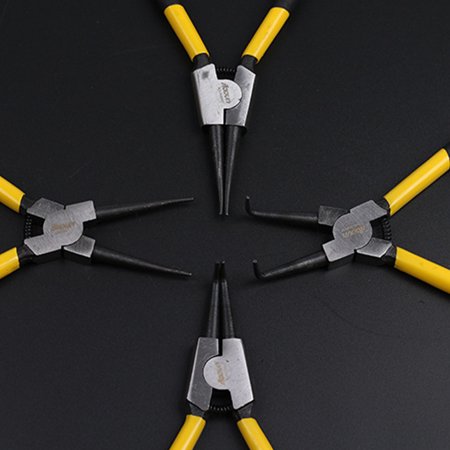 Circlip Pliers Spring Loaded Repair Needle Nose Nipper Handheld ...