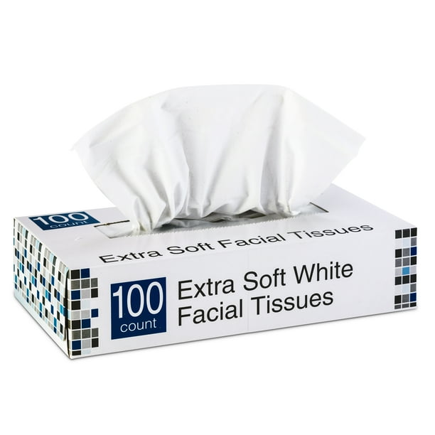 Sterex Extra Soft Facial Tissues, Large (Case of 30 Boxes, 100 Sheets ...