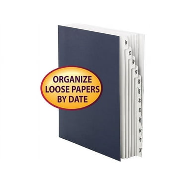 Smead Letter Size Desk File Organizer with Daily Tabs, 31 Dividers ...