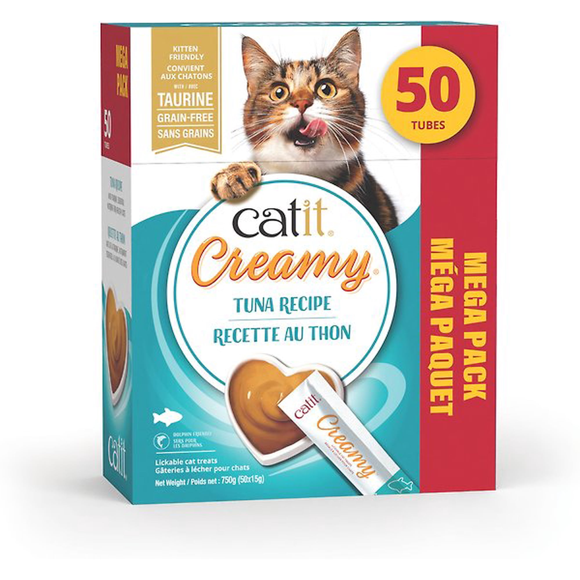 Click here for Catit Creamy Tuna Recipe Lickable Cat Treats  15-G... prices