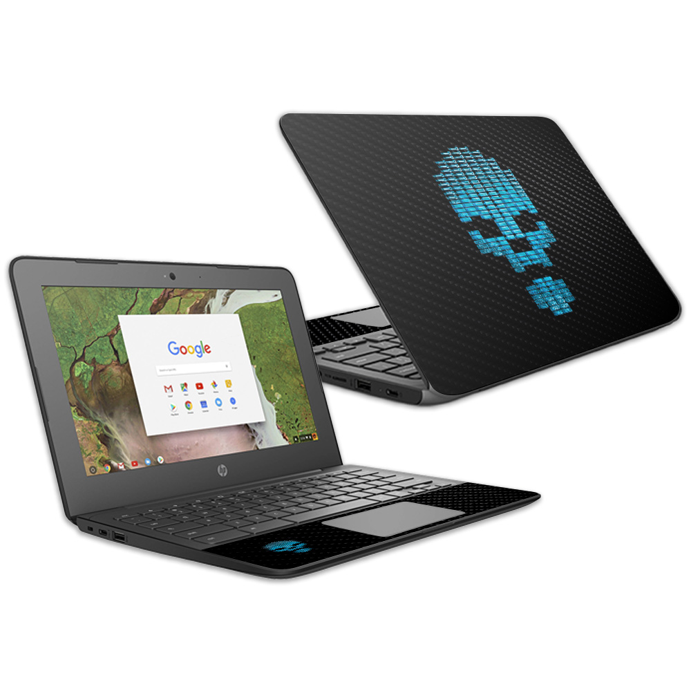 Carbon Fiber Skin Decal Wrap Compatible With Hp Chromebook G6 11.6 ...