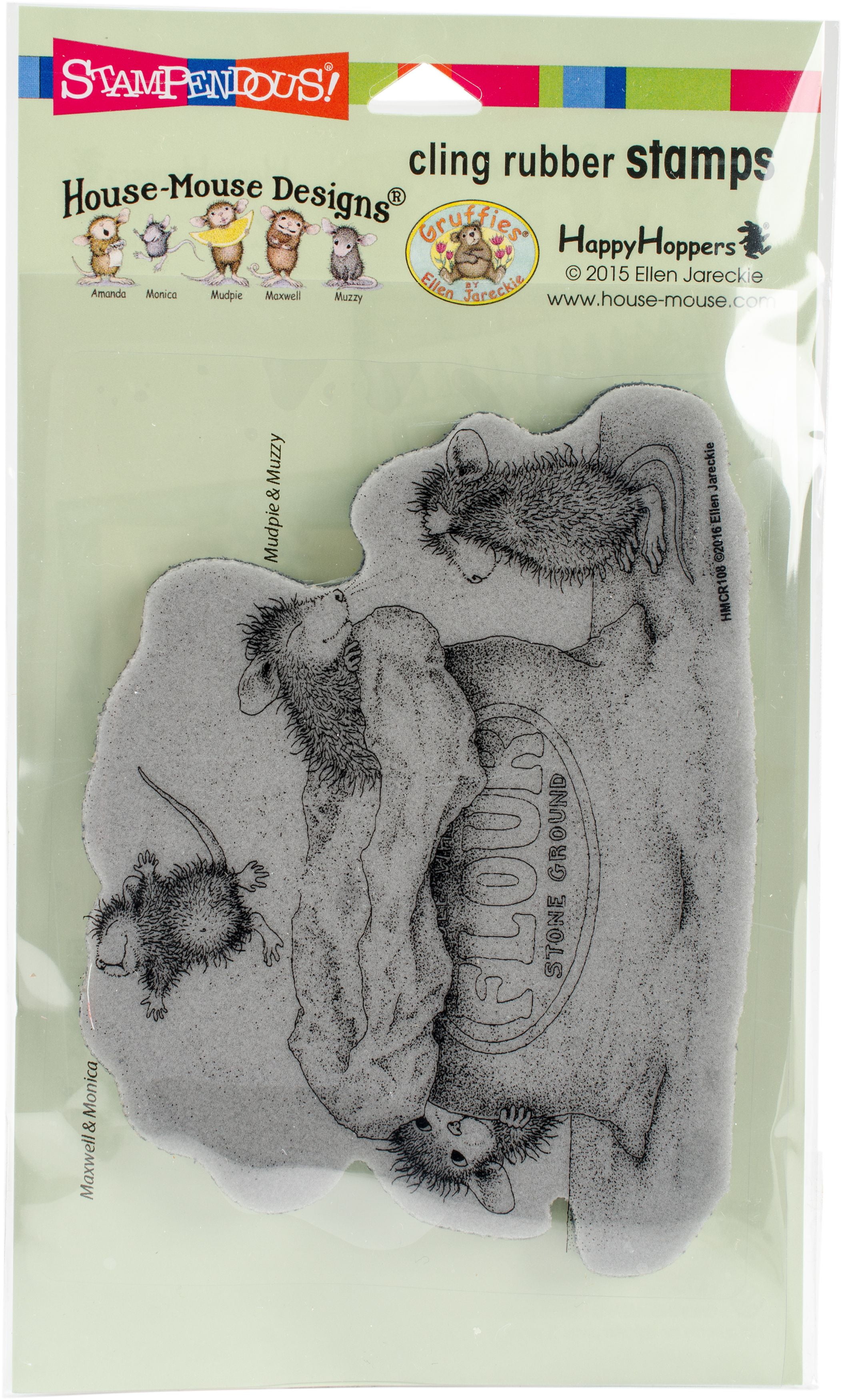 Stampendous House Mouse Cling Stamp 7.75"X4.5"-Flour Play - Walmart.com