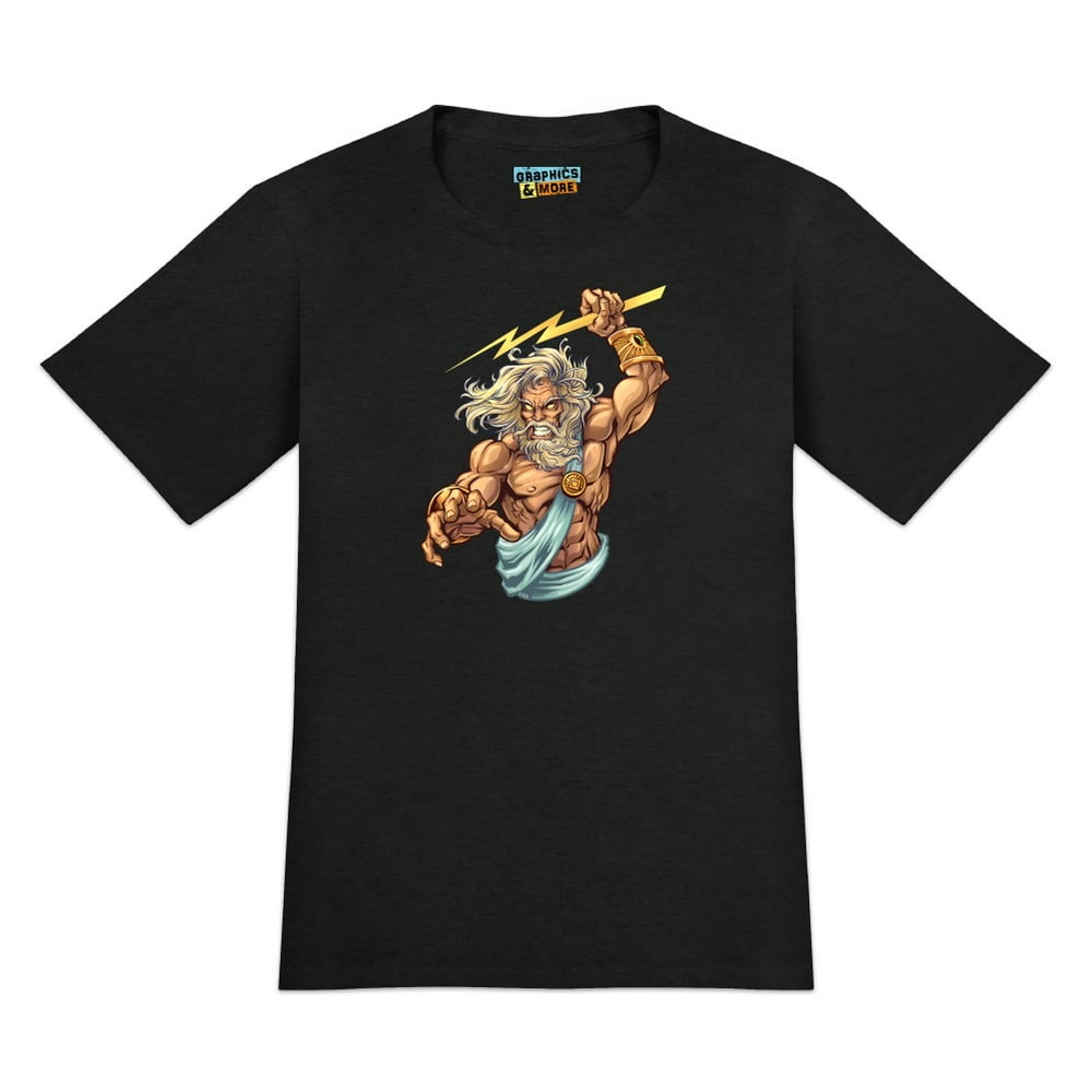 Graphics and More - Zeus Greek God Mythology Lightning Men's Novelty T ...