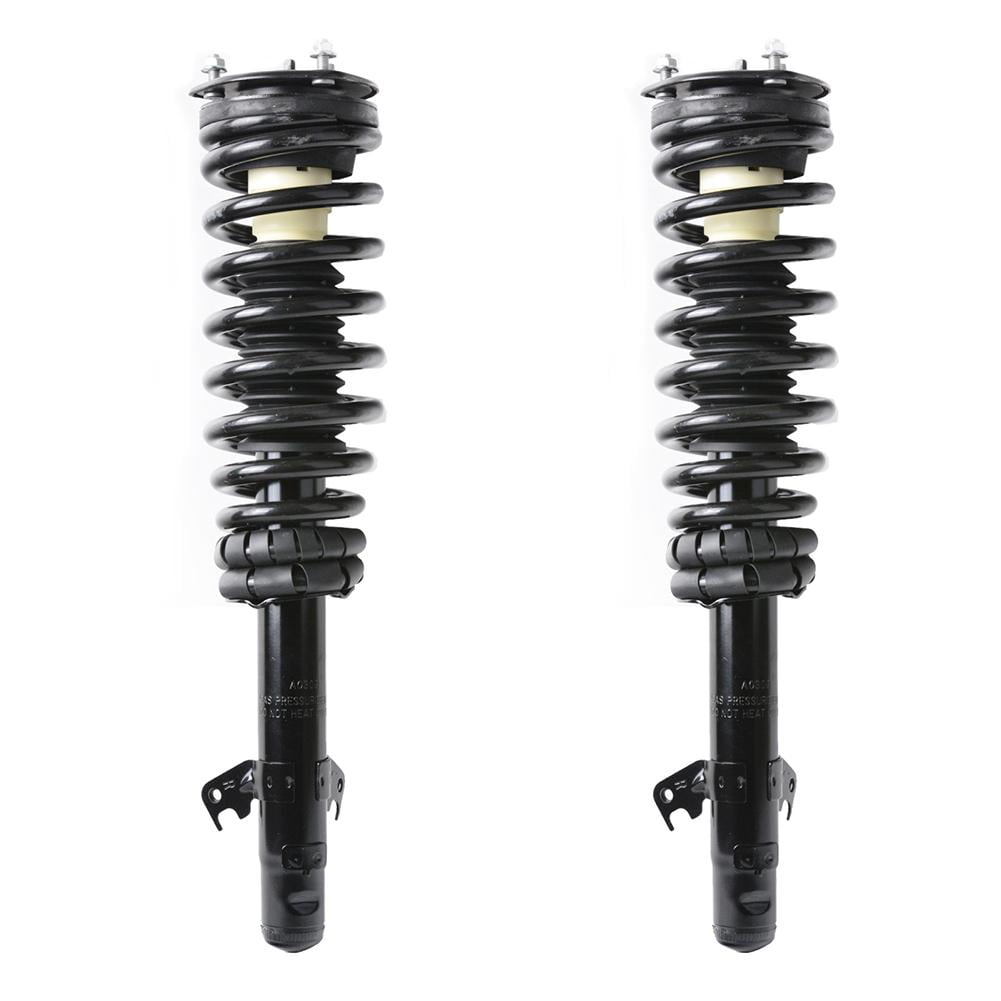 Walfront Complete Loaded Shock Strut Spring Assembly Front Pair Set Fit