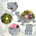 Livhil Turtle Garden Statue, Resin Turtle Figurine Garden Lawn ...