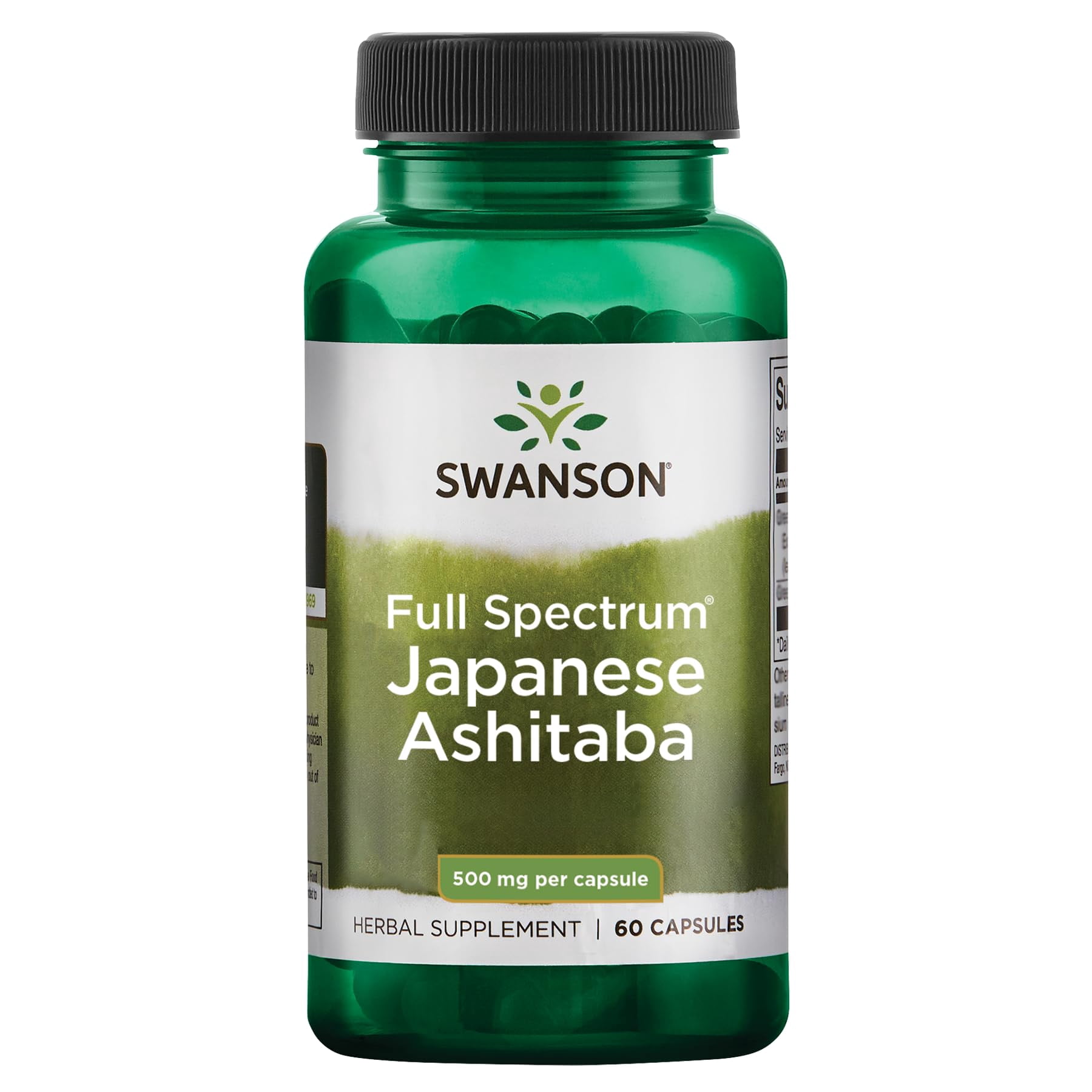 Suplemento Swanson Japanese Ashitaba 500 mg 60 cápsulas | Walmart en línea