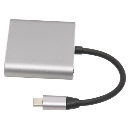 HD Multimedia Interface To Usb Adapter, 3 In 1 Aluminum Alloy USB C ...