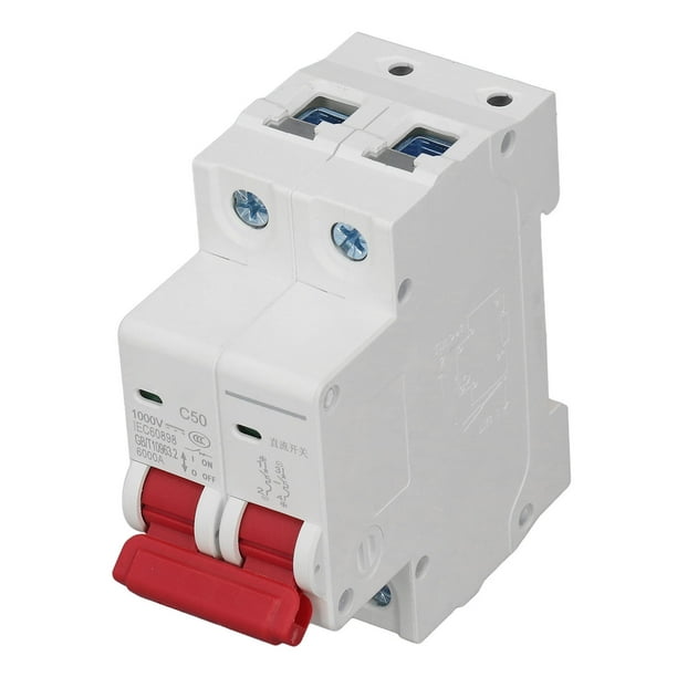 Miniature Circuit Breaker, DC Circuit Isolator DIN Rail Mount For Power ...