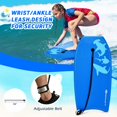 37 inch lightweight surfboard with EPS inner core and anti slip XPE ...
