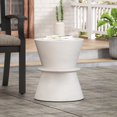 by Christopher Knight Home® Outdoor LightWeight Concrete Side Table RR ...
