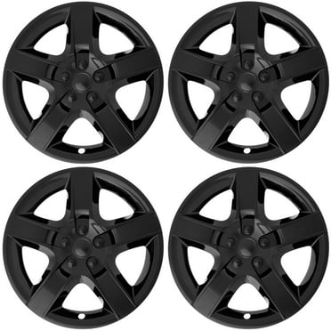 Alpena 16in VR Carbon Wheel Cover Kit Black 4 Pack, Model 58260 ...