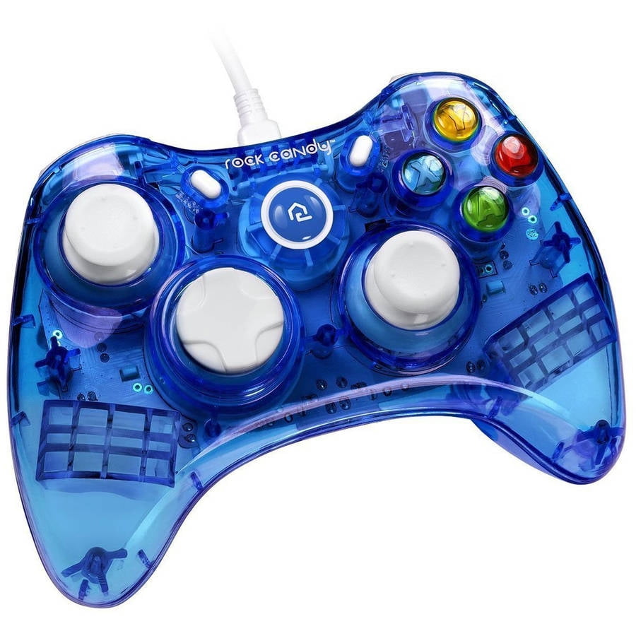 Rock Candy Wired Controller for PC - Blueberry Boom - Walmart.com