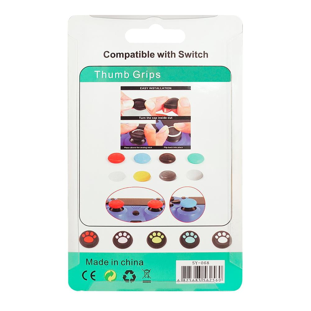 4 empuñaduras de silicona con forma de pata de gato para mando de ...