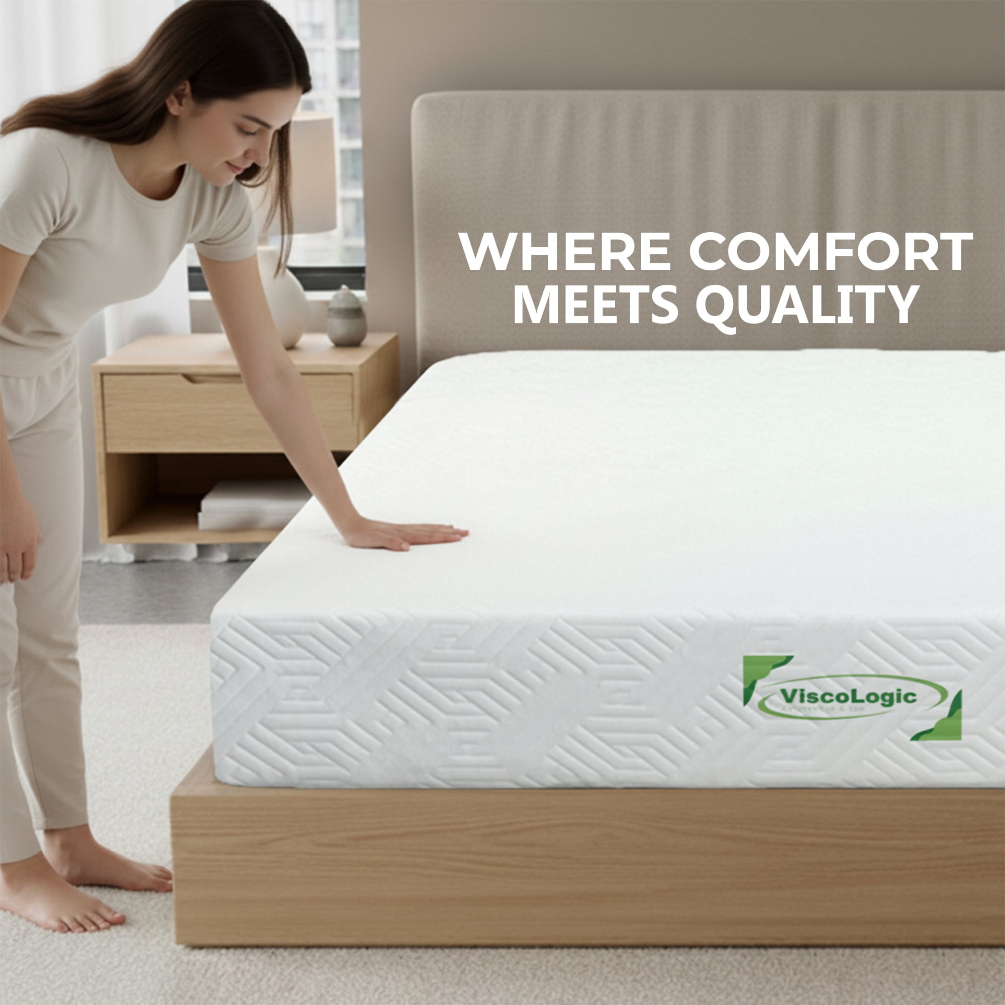 Click here for Viscologic Maxima Plus 7 Inch Full Mattress  Made... prices