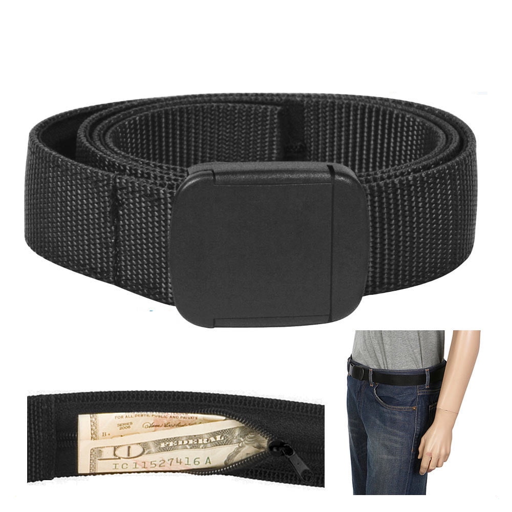 Travelon Security Friendly Money Belt Black XL 42"-44" Travel Secure ...