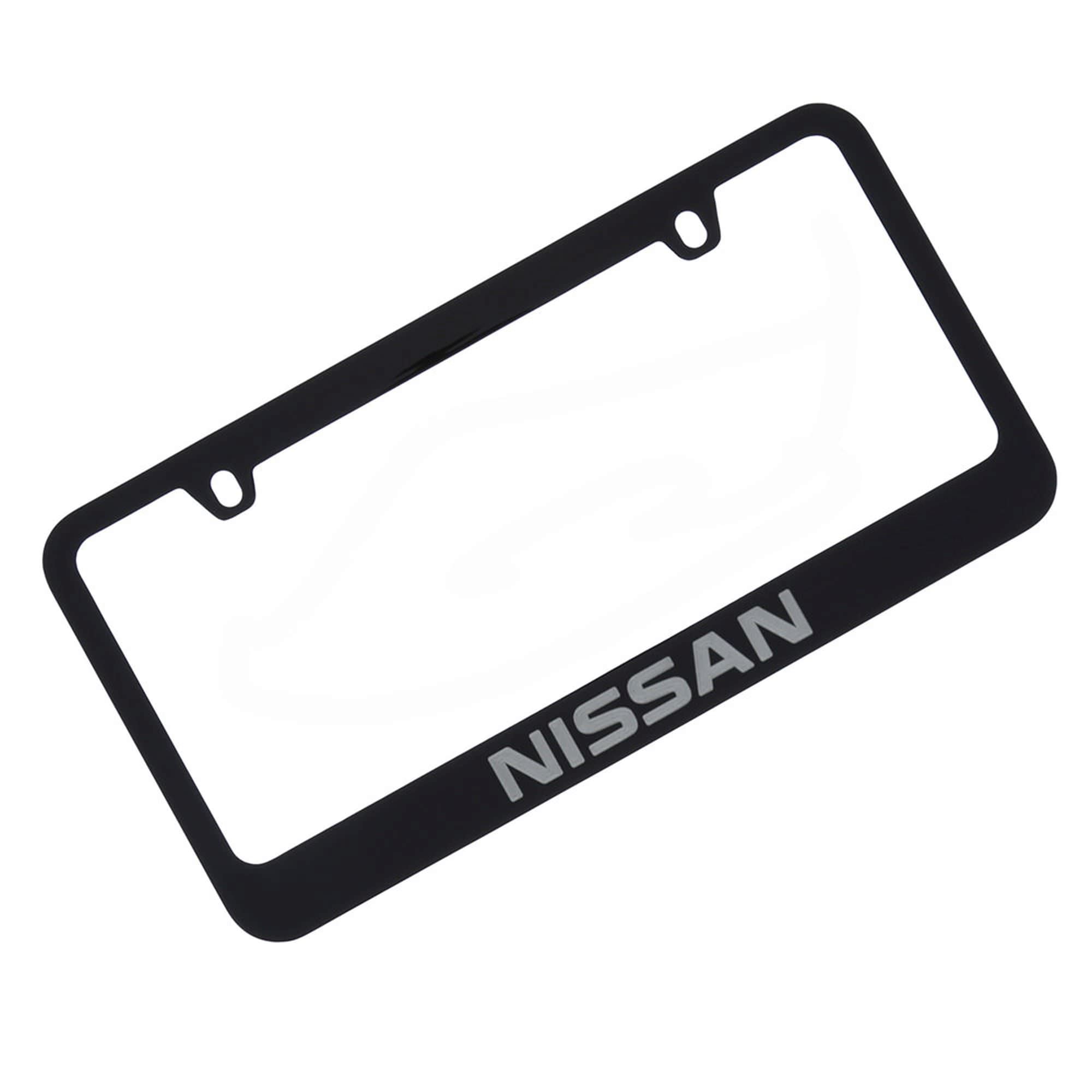 Nissan License Plate Frame (Black) - Walmart.com