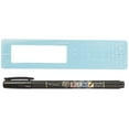 Tombow Fudenosuke Broad Tip Brush Pen Black - Walmart.com