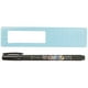 Tombow Fudenosuke Broad Tip Brush Pen Black - Walmart.com