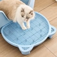 Cats Litter Ramps Litter Catcher Step Stool Cats Litters Tray Mat for ...