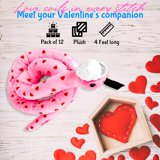 Fun Express Plush Snakes with Hearts, 12 Stuffed Animal Toys, 45 Inches ...