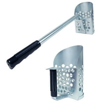 Dune Scoops Galvanized Metal Sand Scoop, Long Handle, Heavy Duty ...