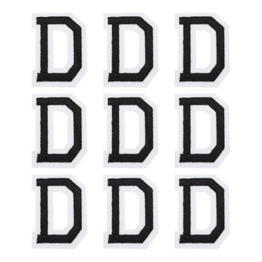 English Alphabet Letters Mixed Embroidered Sew on Badge Iron Patch for ...