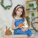 My Realistic Robot Bunny Plush Toy Interactive Robotic Rabbit Gift for ...