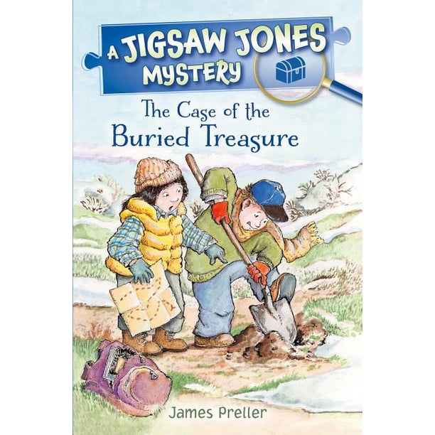 Jigsaw Jones Mysteries: Jigsaw Jones: The Case of the Buried Treasure ...