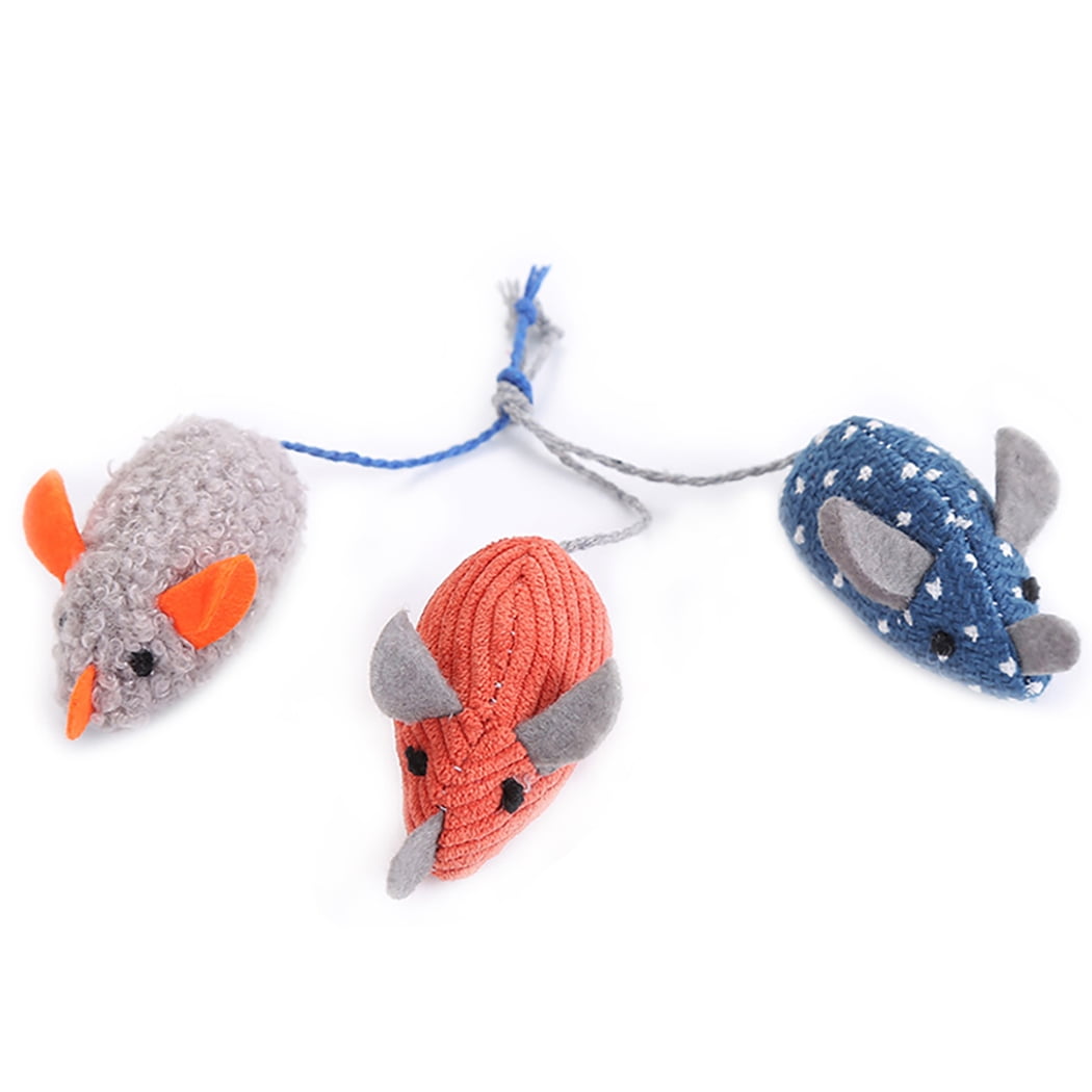 Click here for Nobrand Cat Mouse Toy Funny: 3pcs Cute Cat Chew To... prices