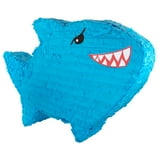 Lala Imports Baby Shark Light Blue Fish Birthday Pinata, 16" x 4 ...