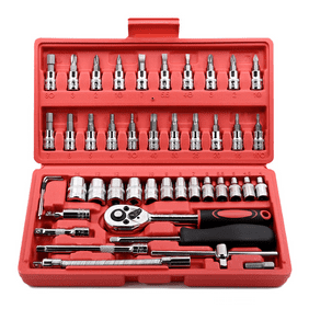 Wadsworth Ratchet Set Mini Super Deluxe 52 pc w/4 Tools - Walmart.com