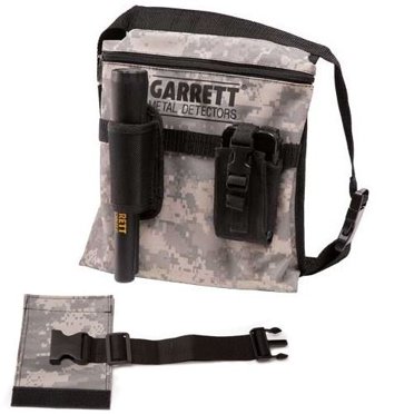 Garrett Black Web Belt for Securing Metal Detecting Treasure Pouches ...