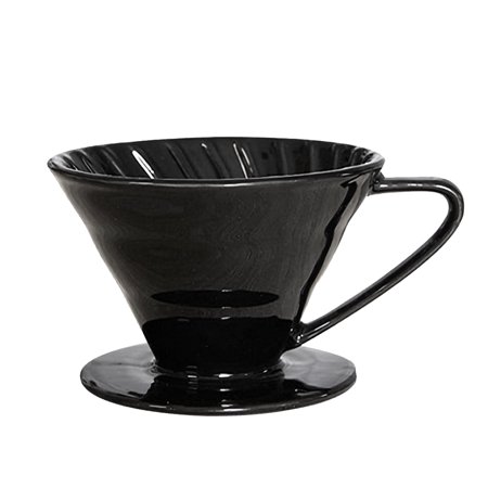 Coffee Filter Cup Conical V60 Style Spiral Drip Filter Ceramic Material ...