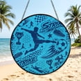 RKSupls Round Stained Glass Window Suncatcher, Soccer Strike Player ...