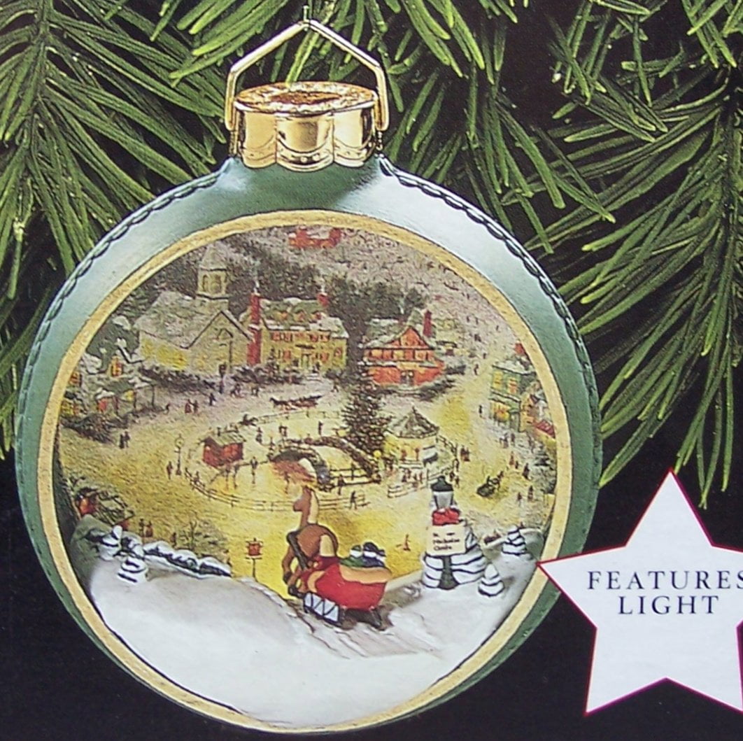 1998 Hallmark St. Nicholas Circle Lighted Ornament - Walmart.com