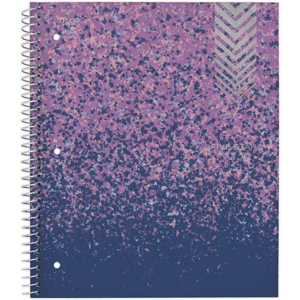 Spiral Notebook 1 Subject College Ruled Endurance Speckle - Five Star ...