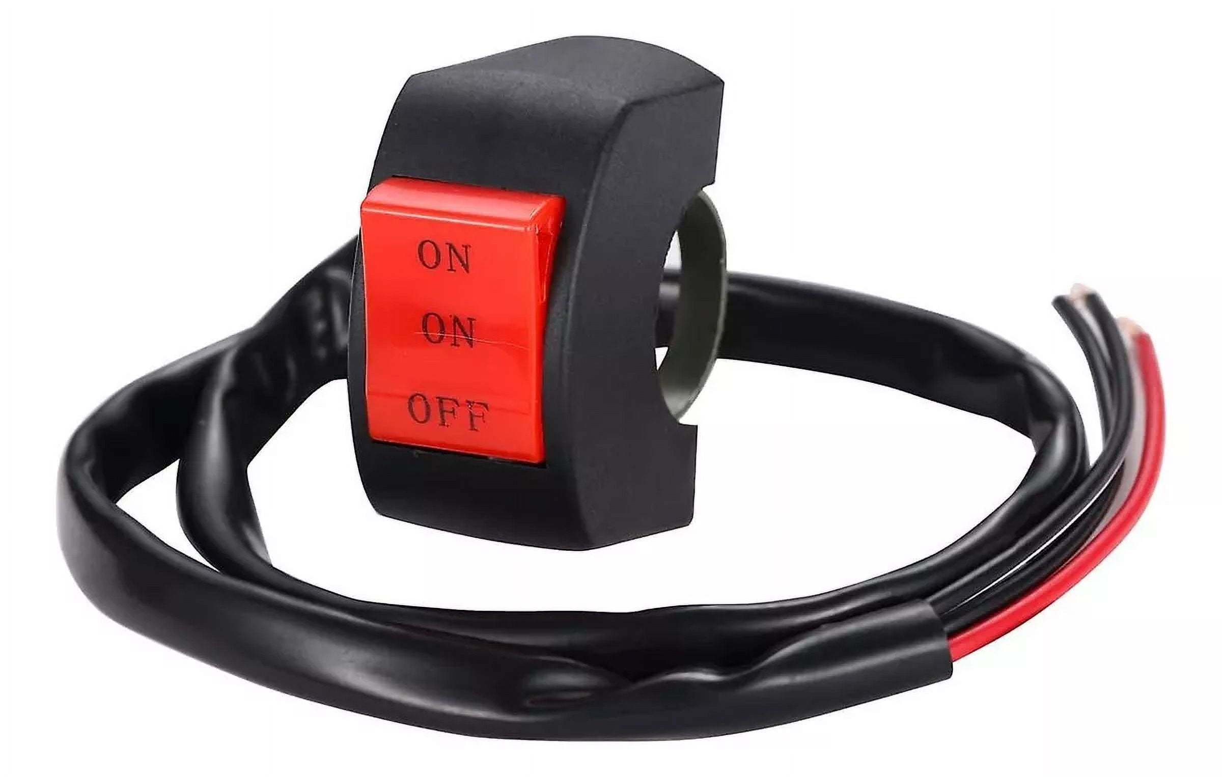 Switch Interruptor Doble Paso P/luces Auxiliares Motocicleta | Walmart ...