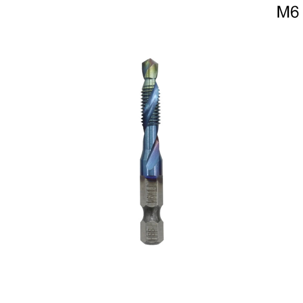 Hex Shank Spiral Tapping Chamfering Drill Bits High Speed Steel ...