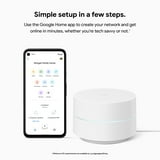 Breeze Google Wi-Fi Point, 1 PK (US), Fast & Reliable, Easy Setup ...