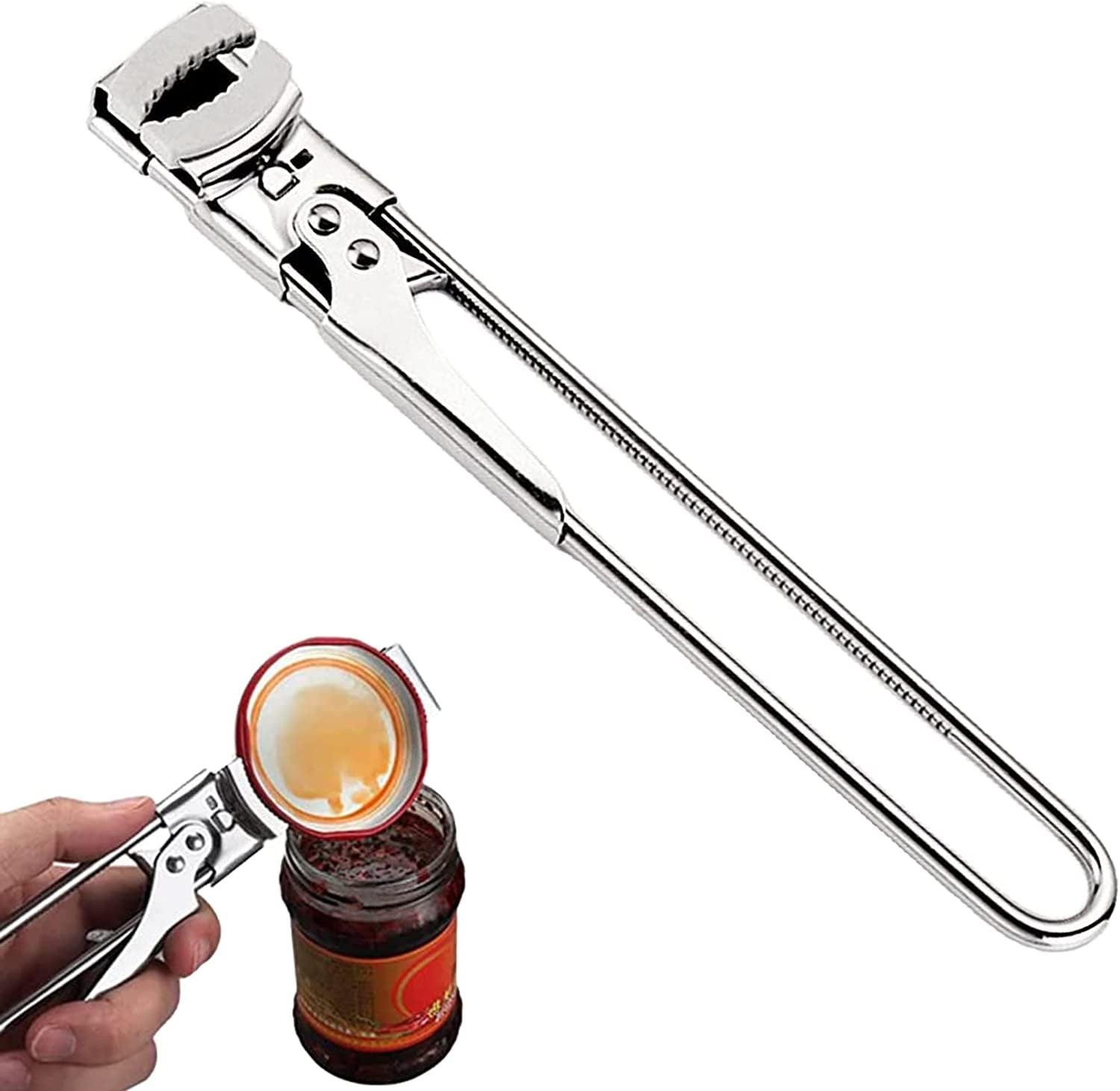Jar Opener,Adjustable Can Opener, Stainless Steel Jar & Bottle Opener ...