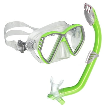 U.S. Divers Toucan Jr Kids Snorkeling Combo Ages 6+ (White & Purple ...