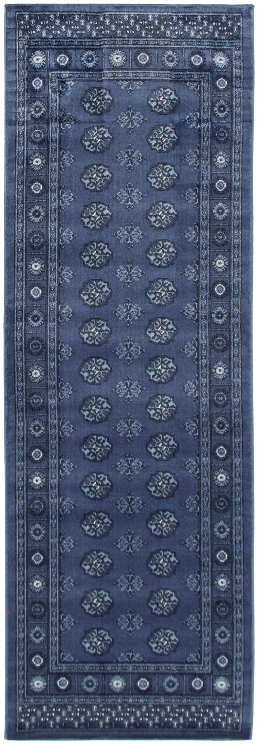 eCarpetGallery Bokhara Blue Runner Rug 2'8" x 8'0" | 303878 - Walmart.com