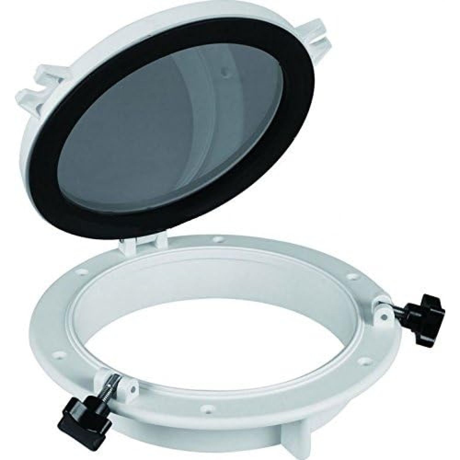 Bilot Boat Circle Round Porthole Window With White Plastic Trim Port ...