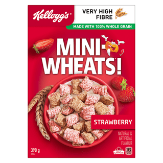 Click here for Mini-Wheats Strawberry Flavour 390g 390g prices