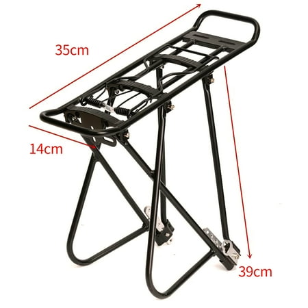 Compatible Bicycle Rear Rack Aluminum Alloy Bicycle Pannier Rack ...