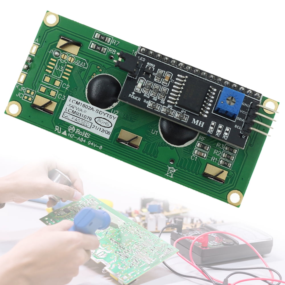 LCD1602 LCD Screen IIC I2C Interface HD44780 Liquid Crystal Display ...