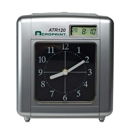 Acroprint Time Recorder 010212000 Model ATR120 Analog-LCD Automatic ...