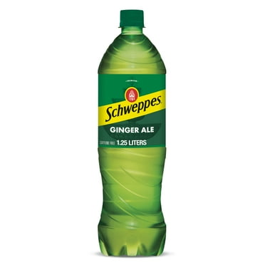 Schweppes Dry Grape Ginger Ale Soda, 2 L bottle - Walmart.com