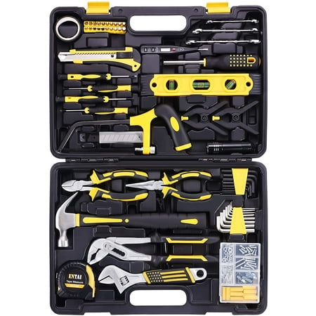218-Piece Tool Kit for Home, General Household Hand Tool Set with Solid ...